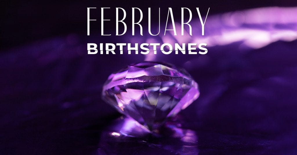February Gemstones. February, the month of love, introduces… | by Gems ...