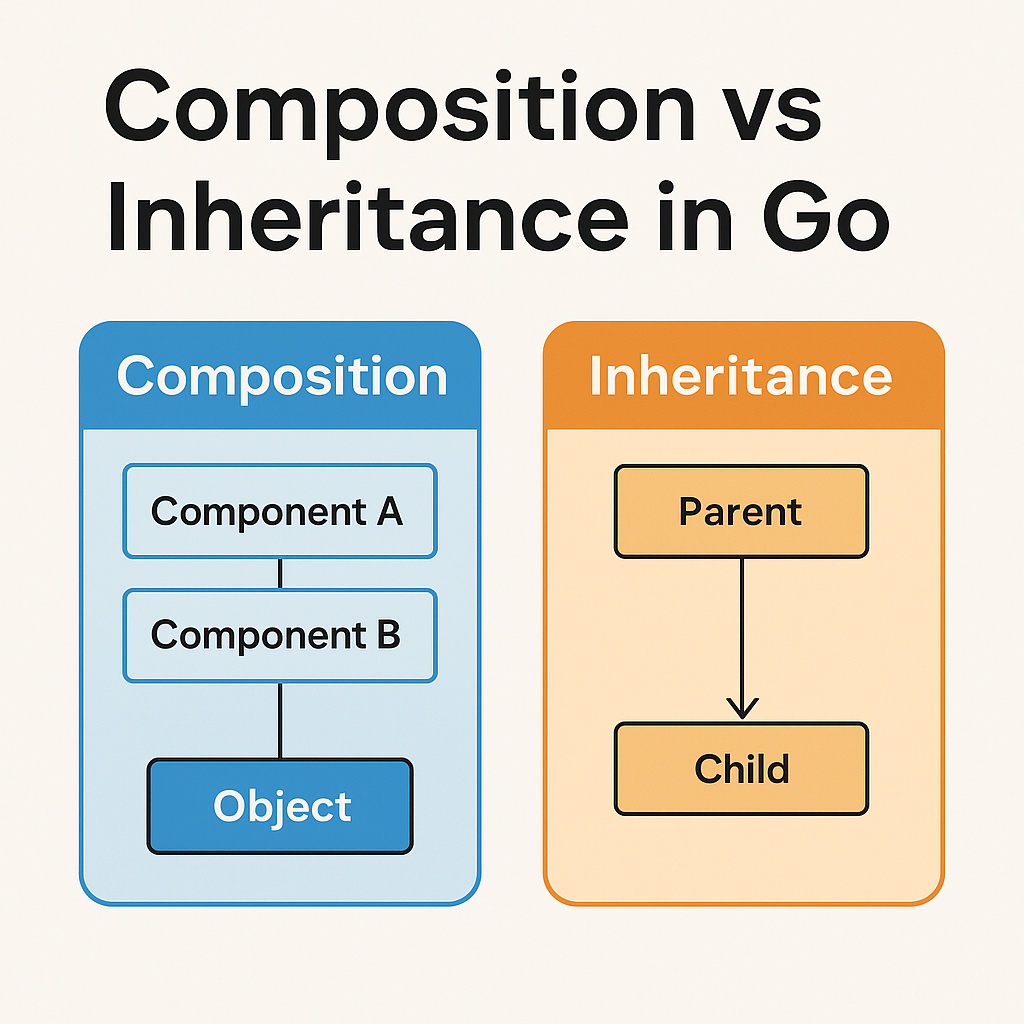 Composition vs Inheritance in Go. Golang takes a different and often… | by Harishkumar Pillai ...