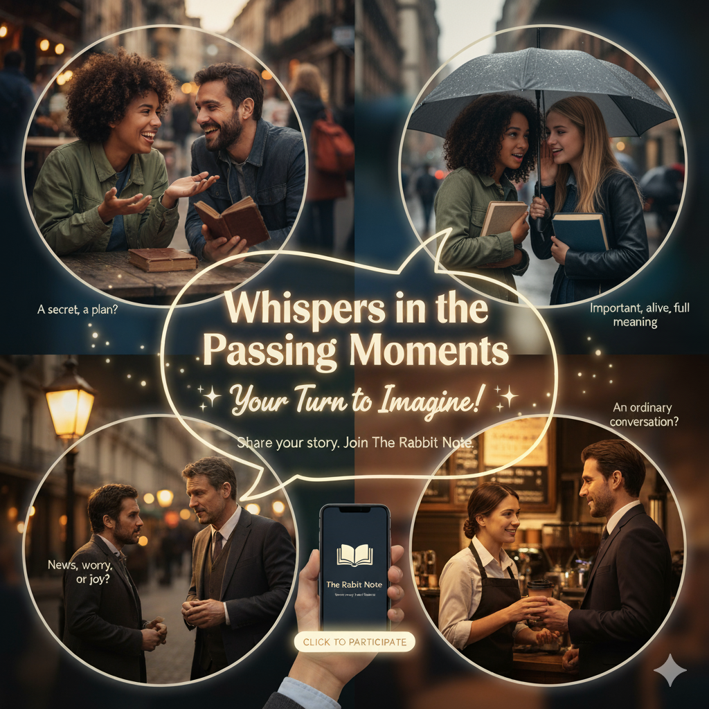 💬 Whispers in the Passing Moments: What Do You Imagine? 💬 | by Metaphor ...