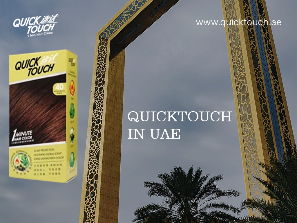 5 Big Advantages of Quicktouch In UAE Over Regular Hair Dyes ...