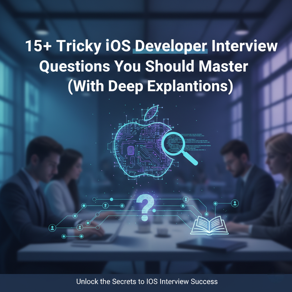 15+ Tricky iOS Developer Interview Questions You Should Master (With Deep Explanations) | by ...