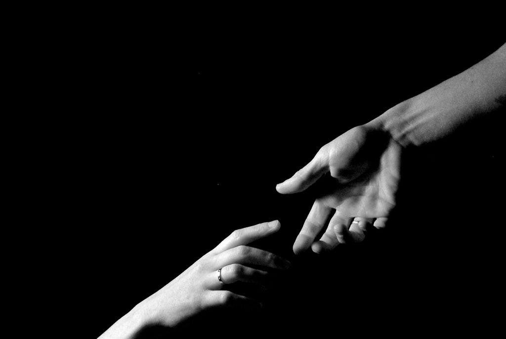 Will you?. If I hold out my hand will you take it… | by Donna Pailor ...