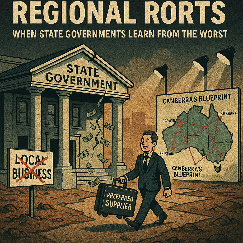 Regional Rorts — When State Governments Learn from the Worst | by ...