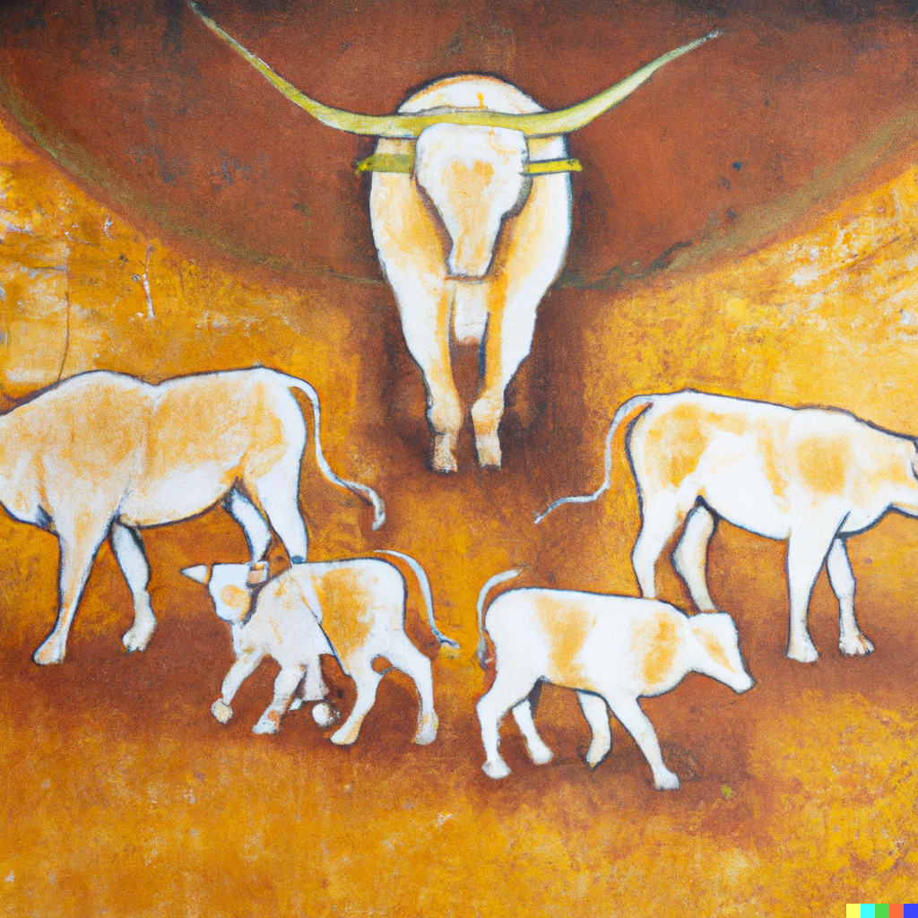 Six golden calves. February 18th, 2024 | by footsteps of the Furies ...