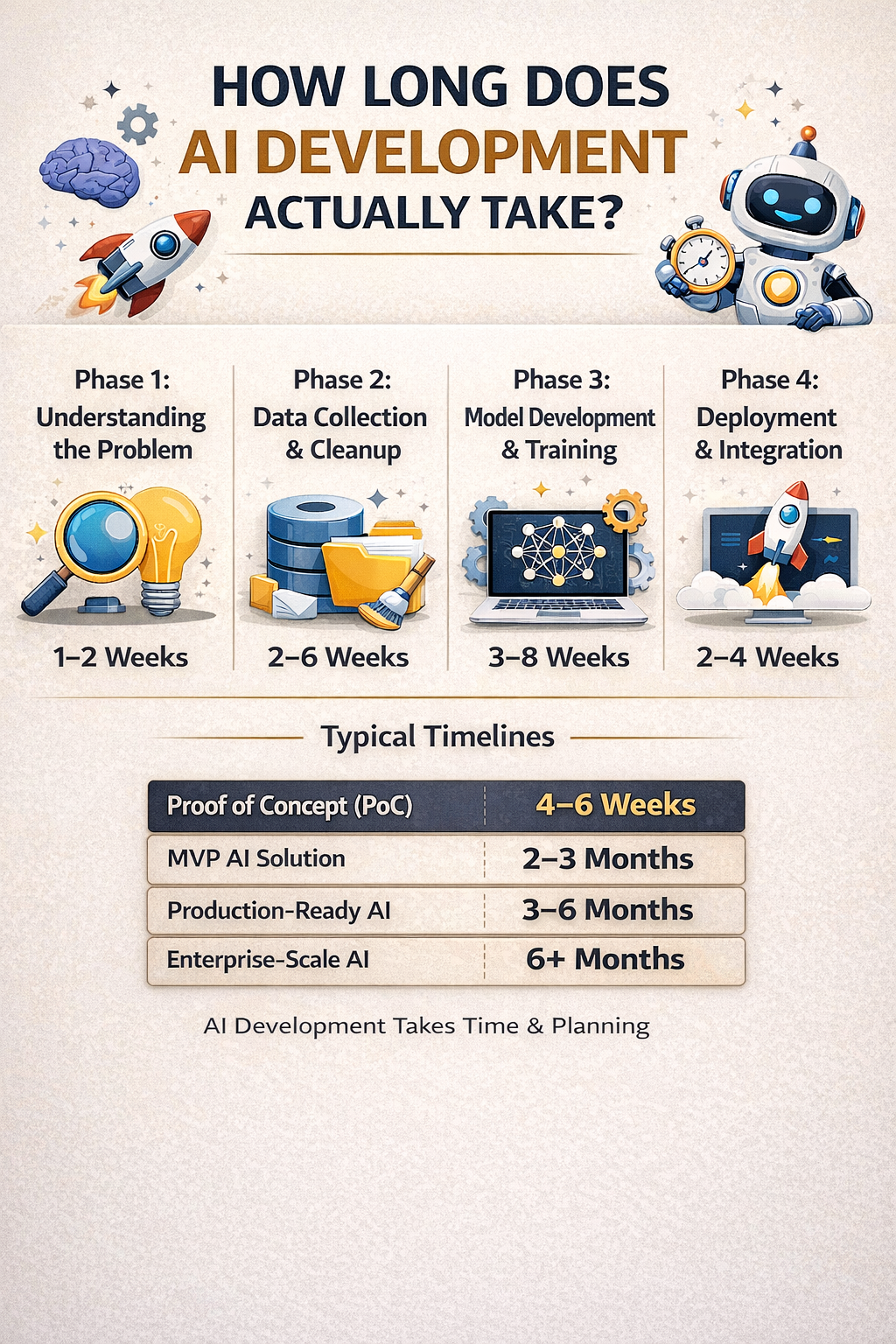 How Long Does It Really Take to Develop & Deploy an AI or Machine ...