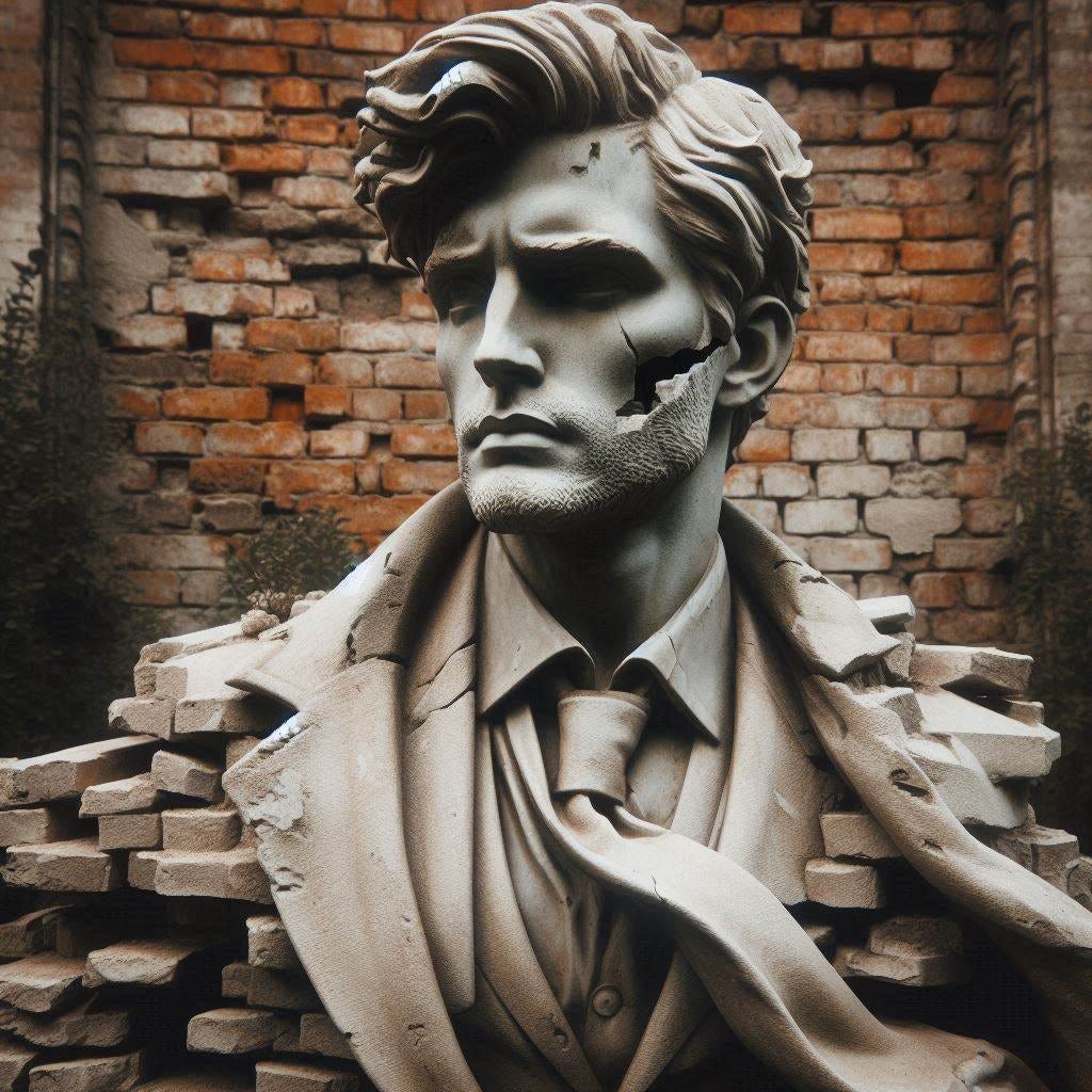 Crumbling Idol. A poem. | by Sophia Chanu | Picture Poetry | Oct, 2024 ...