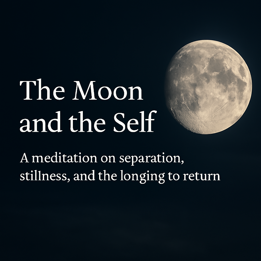 The Moon and the Self: A meditation on separation, stillness, and the ...