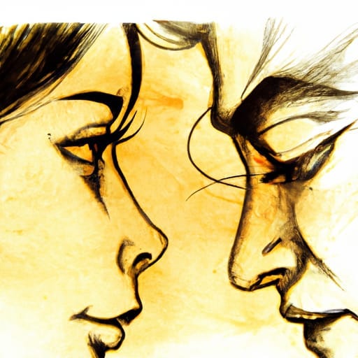 Two Eyes Looking At Each Other