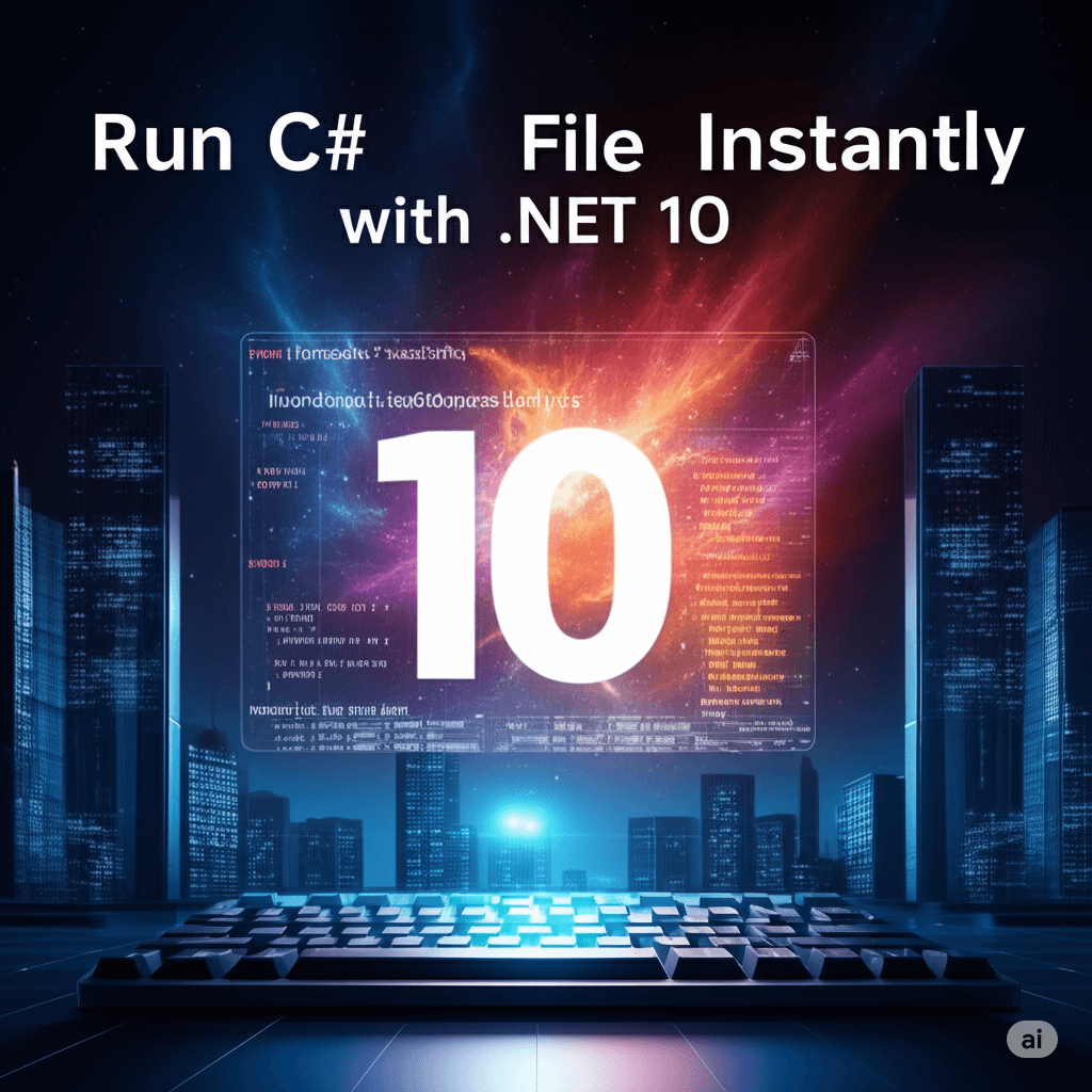 Run C# File Instantly with .NET 10 | by Vijay Pratap Singh | Jun, 2025 ...