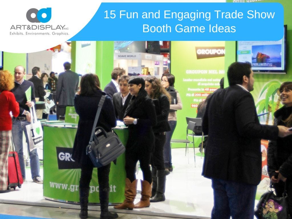 15 FUN AND ENGAGING TRADE SHOW BOOTH GAME IDEAS | by Art & Display | Medium