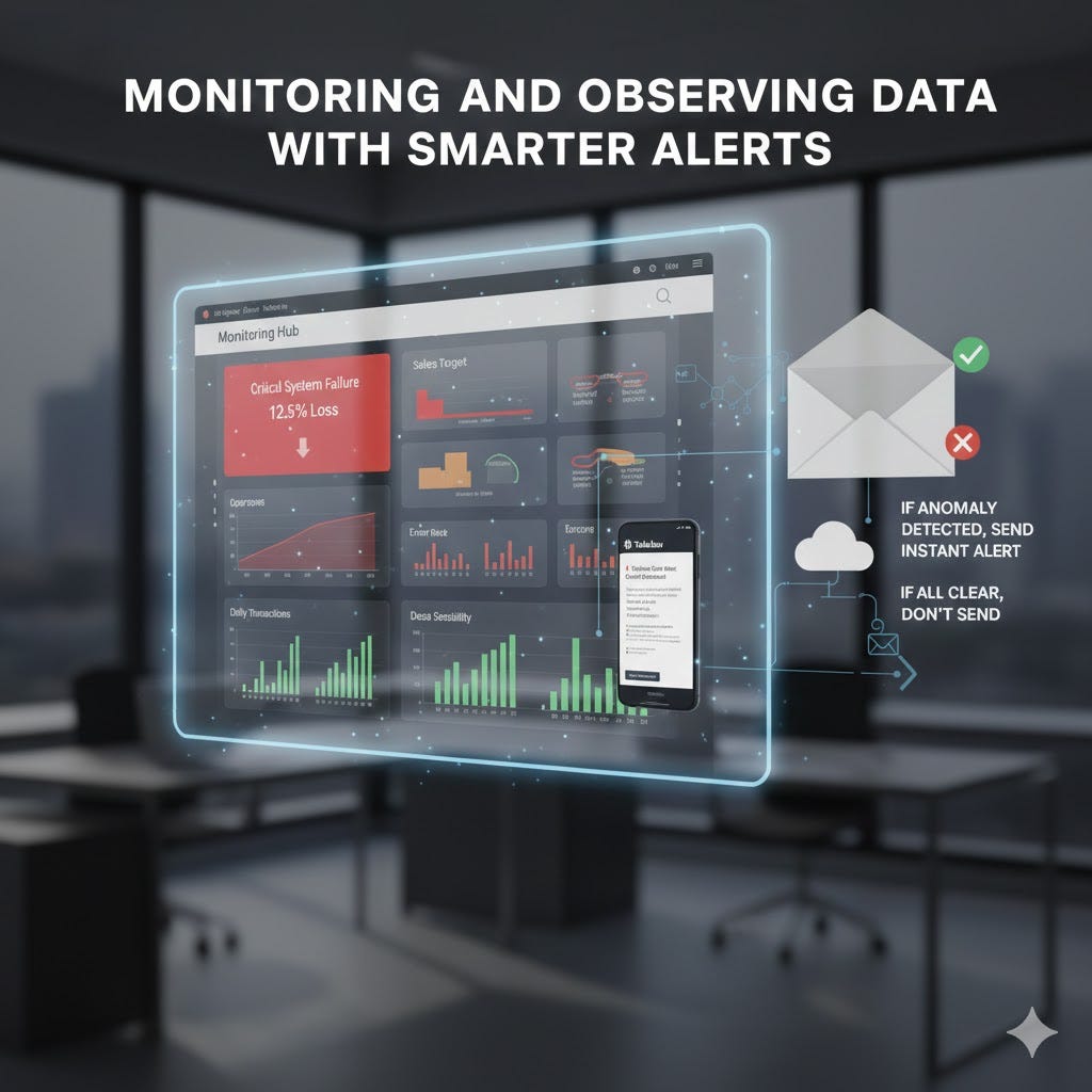 “Monitoring And Observing The Data With Smarter Alert -Using Tableau ...