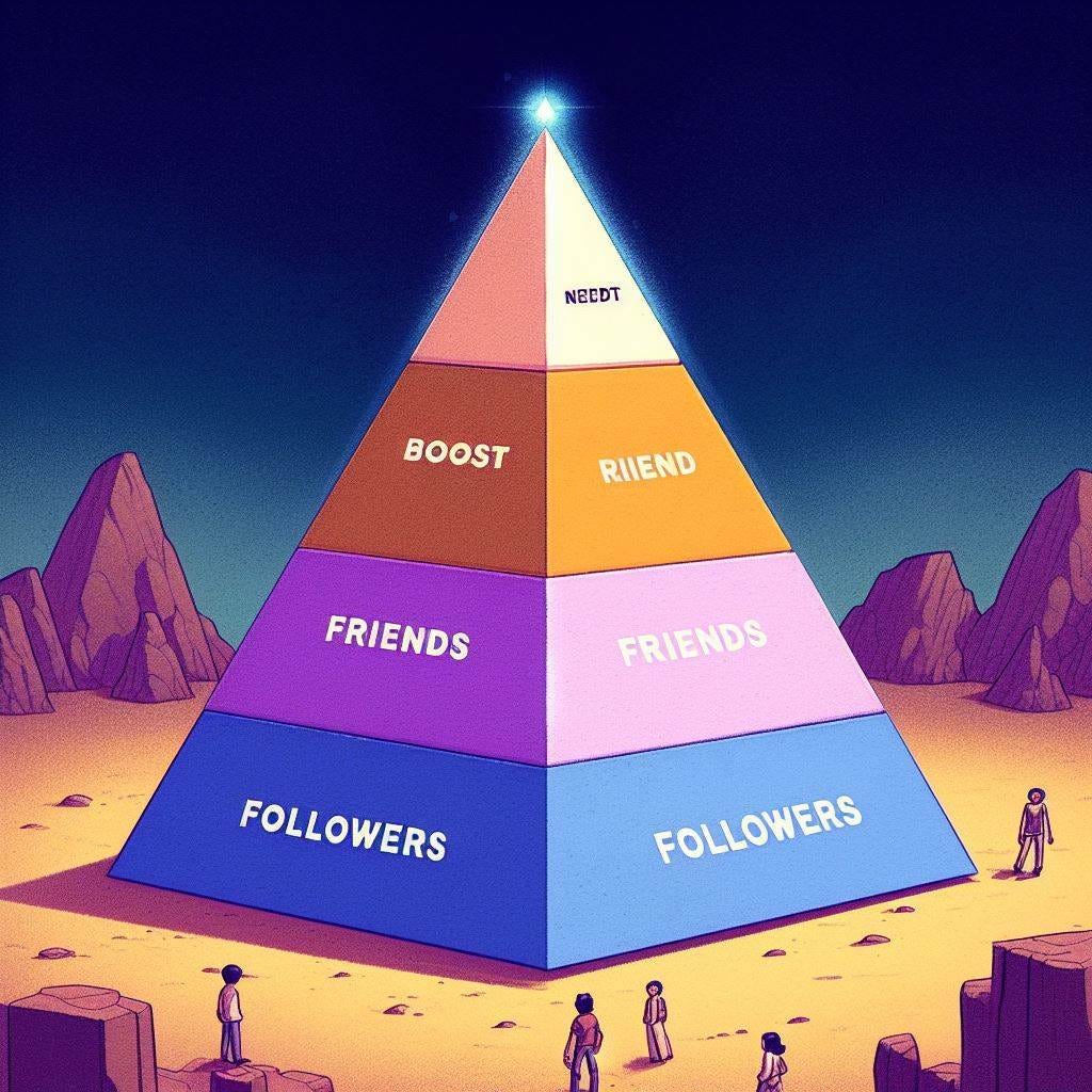 Medium’s Pyramid of Needs. Climbing the ladder of Medium | by Wild ...