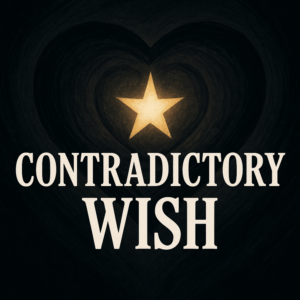 The Contradictory Wish If you look deep into it, And then you look ...