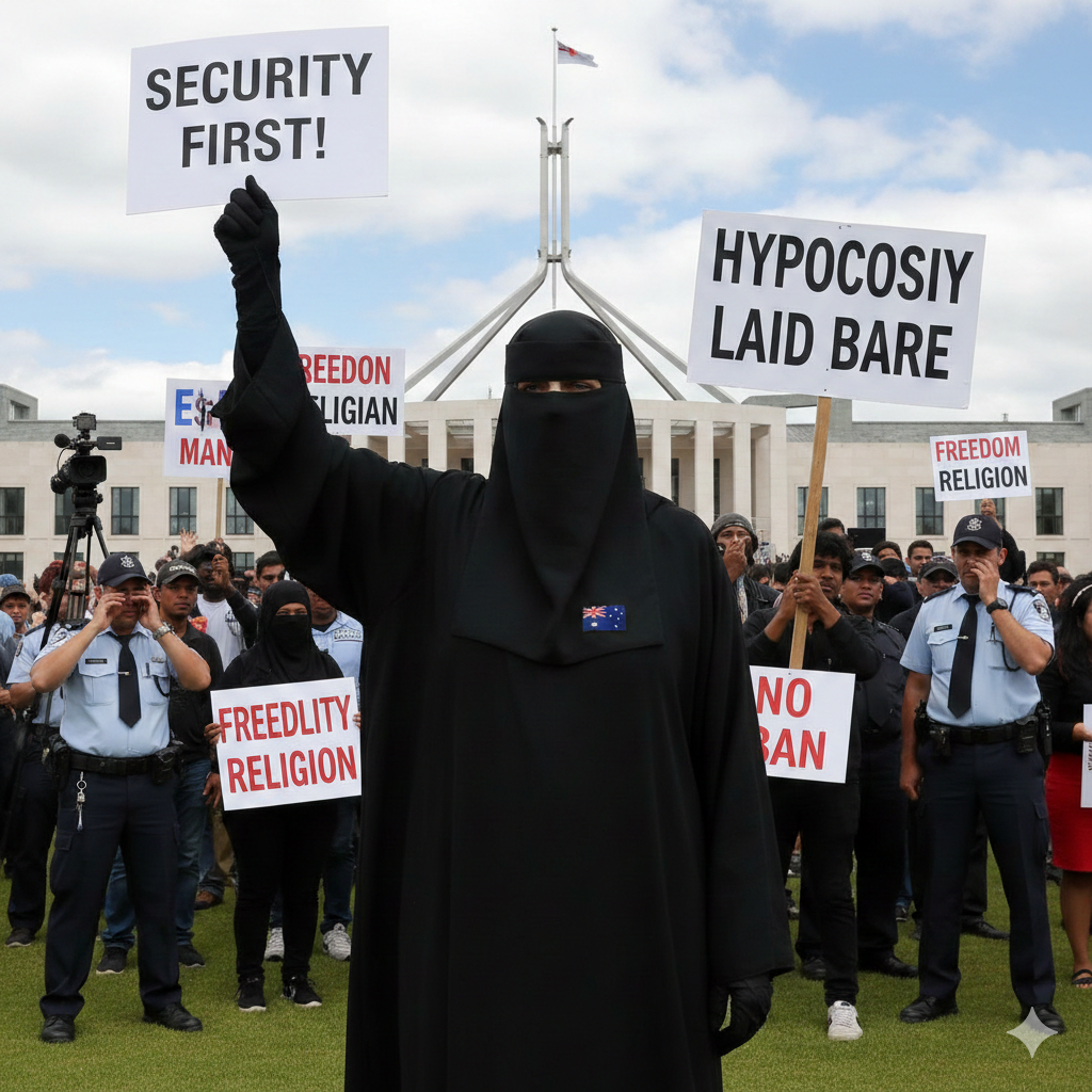 Pauline Hanson’s Burqa Protest: Security First, Hypocrisy Laid Bare ...