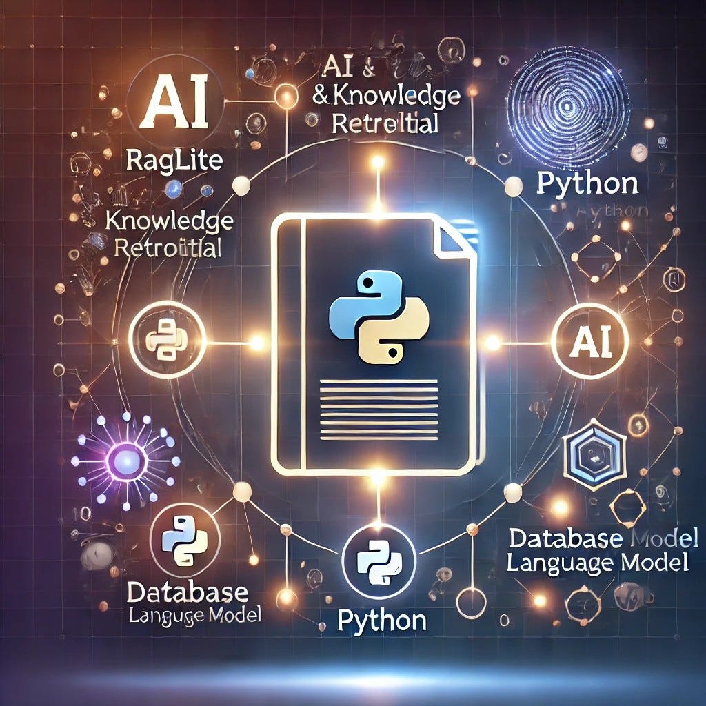 RAGLite: A Lightweight Python Toolkit for Smarter RAG Workflows -A ...