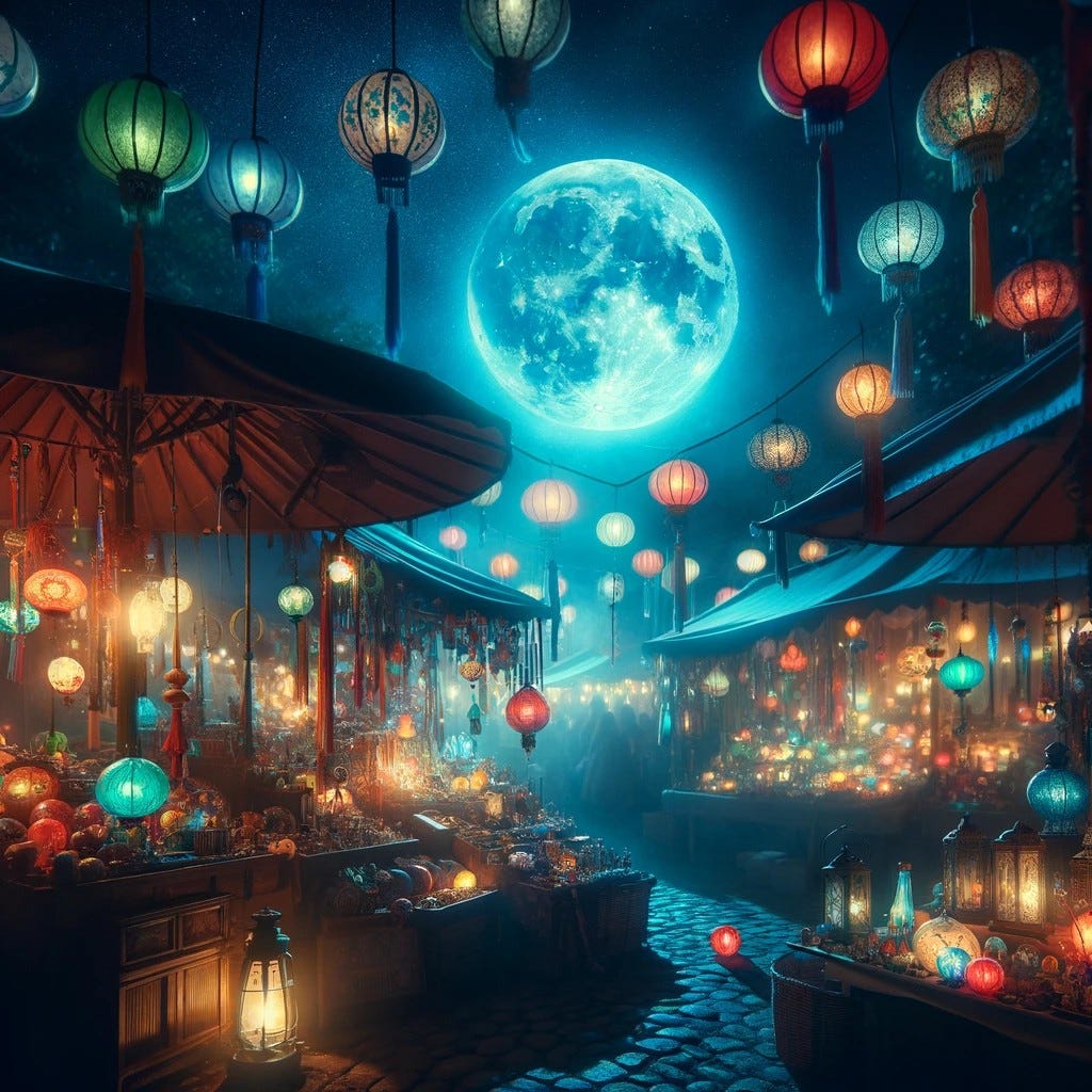 Mystical Midnight Market: Eliana's Journey of Wishes and Choices | The ...