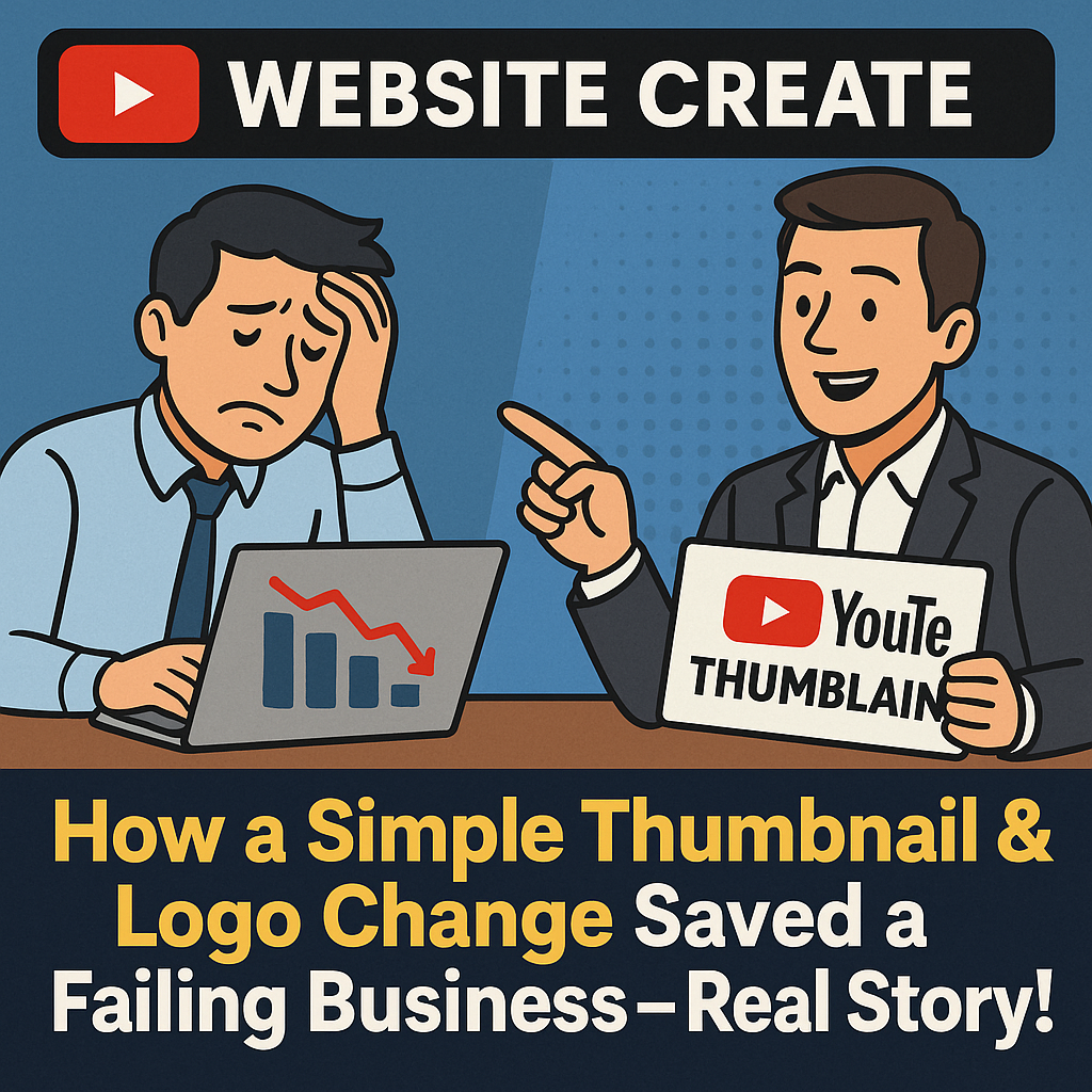 How a Simple YouTube Thumbnail & Logo Change Saved a Failing Business ...