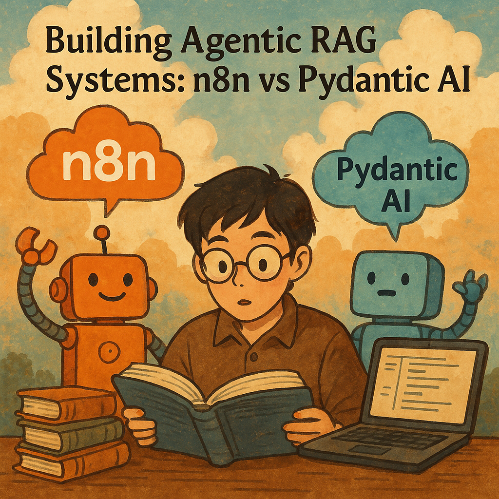 Building Agentic RAG Systems: n8n vs Pydantic AI | by Mustaphaliaichi | Medium