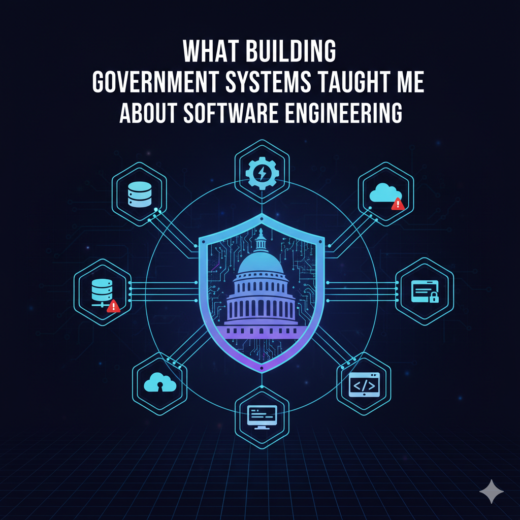 What Building Government Systems Taught Me About Software Engineering ...