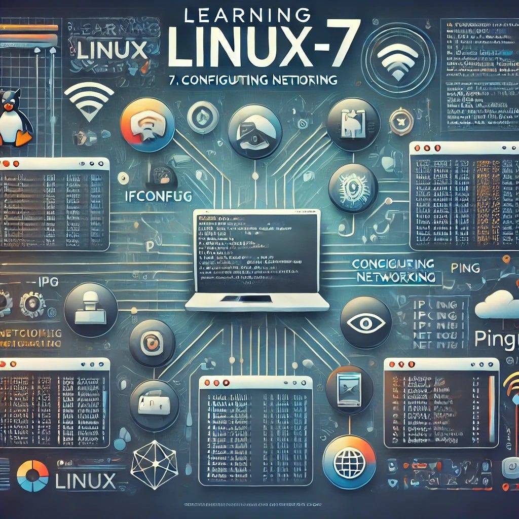 Learning Linux — 7.Configruing Networking | by Brady Learns Devops ...