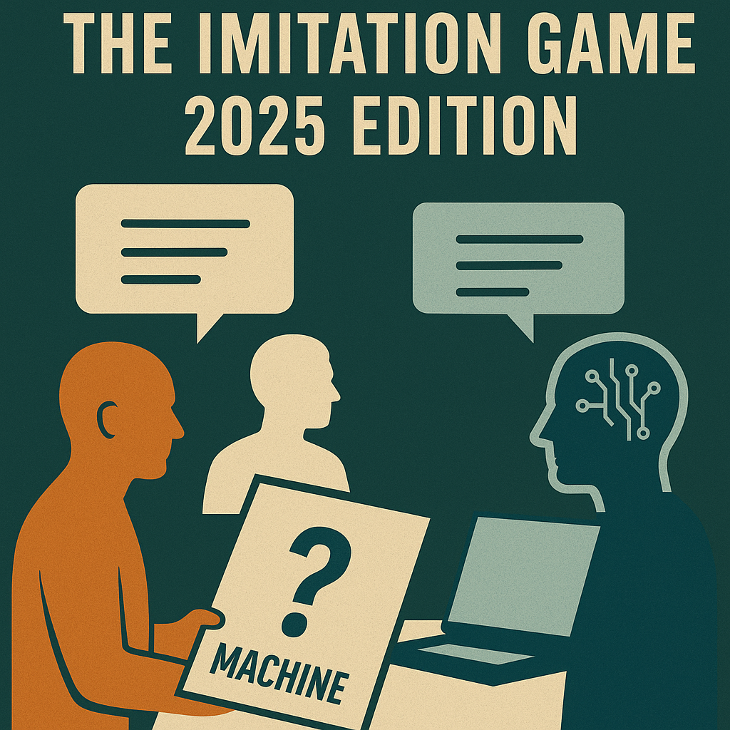 The Imitation Game, 2025 Edition. Are LLMs Doing What Turing Intended ...