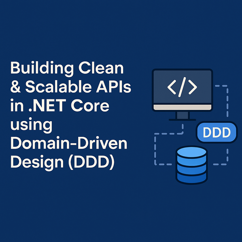 Building Clean & Scalable APIs in .NET Core using Domain-Driven Design (DDD) | by Arjun | Medium