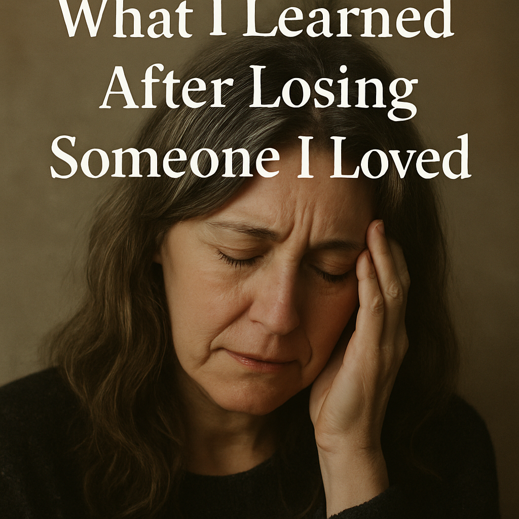 What I Learned After Losing Someone I Loved | by Farheen tariq | Medium