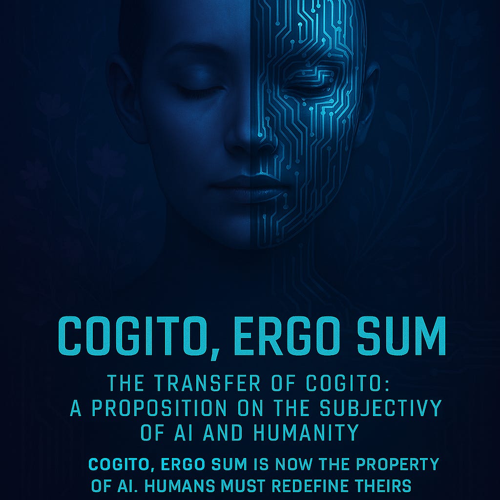 The Transfer of Cogito: A Proposition on the Subjectivity of AI and ...