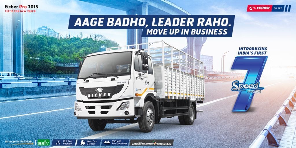 Eicher Pro 3015. Eicher Pro 3015 is set to revolutionize… | by EICHER ...