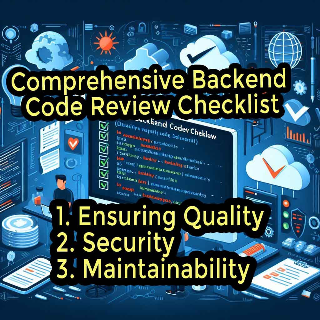 Comprehensive Backend Code Review Checklist: Ensuring Quality, Security ...