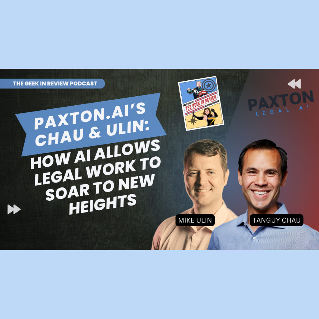 Paxton AI’s Special Appearance on The Geek in Review Podcast! | by Paxton | Medium