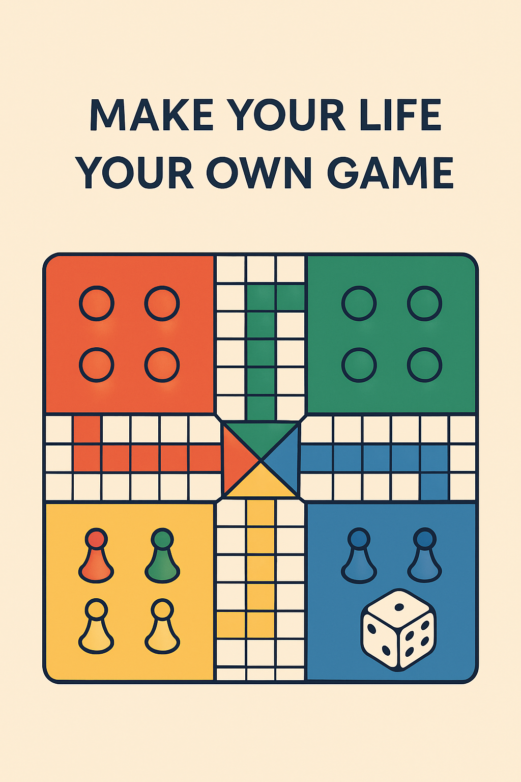 Life is a Ludo Board, Play It Right | by Kris Kal | Jun, 2025 | Medium