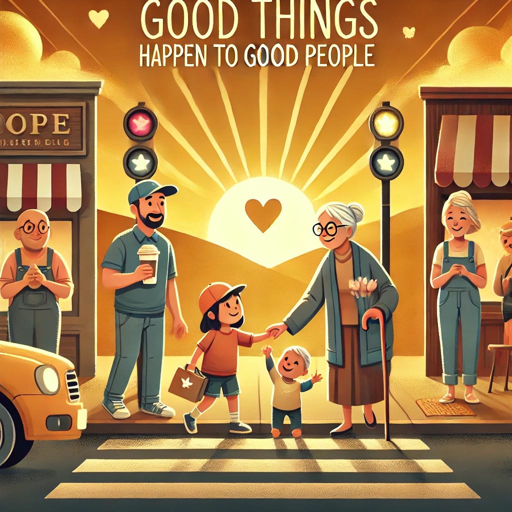 Why do Good things happen to Good people? | by uxQuran | Feb, 2025 | Medium