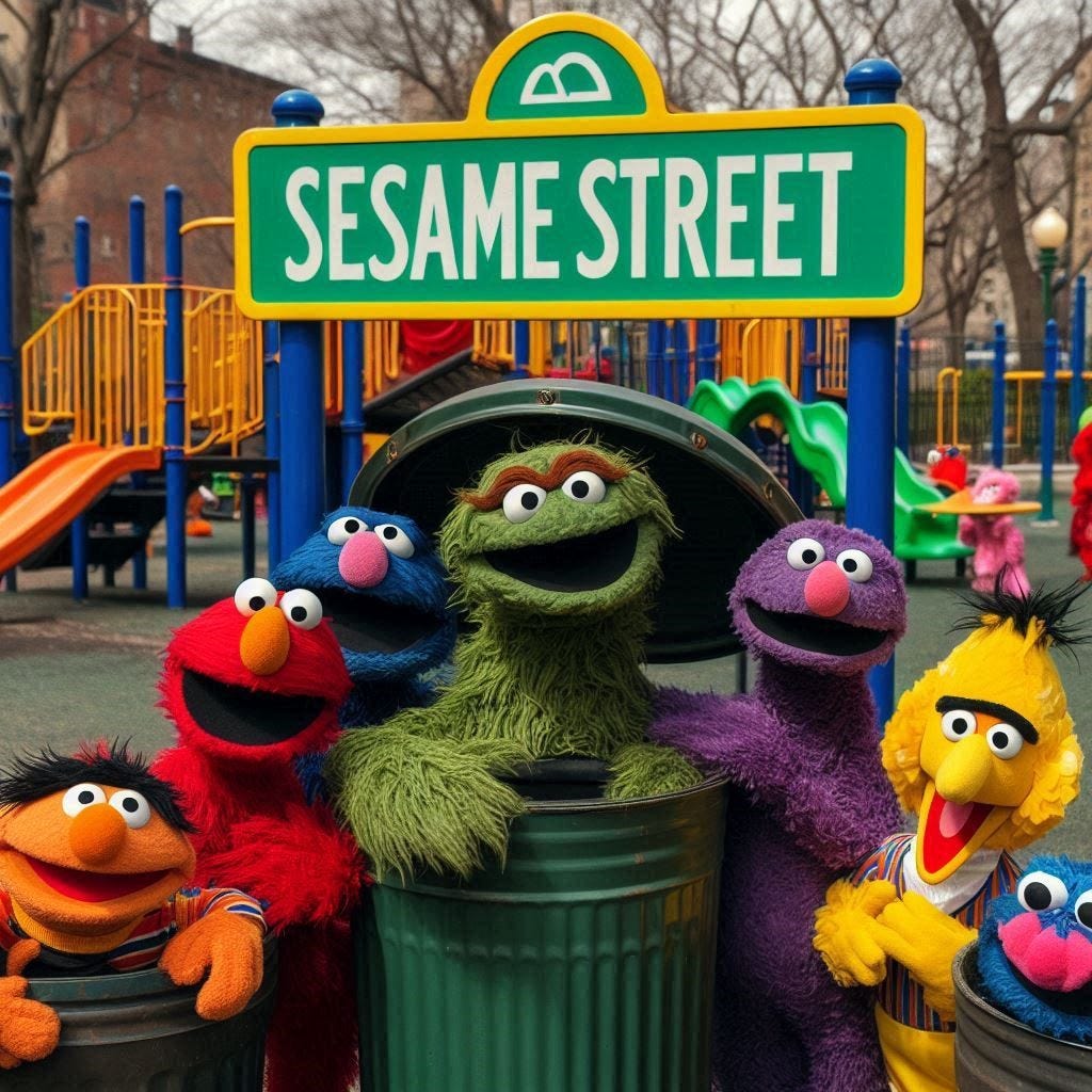 Can You Tell Me How to Get to Sesame Street? | by Jerry Dwyer | Fiction ...