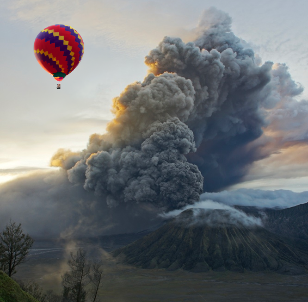 Would You Dare to Take a Hot Air Balloon Ride Over a Volcano? | by ...