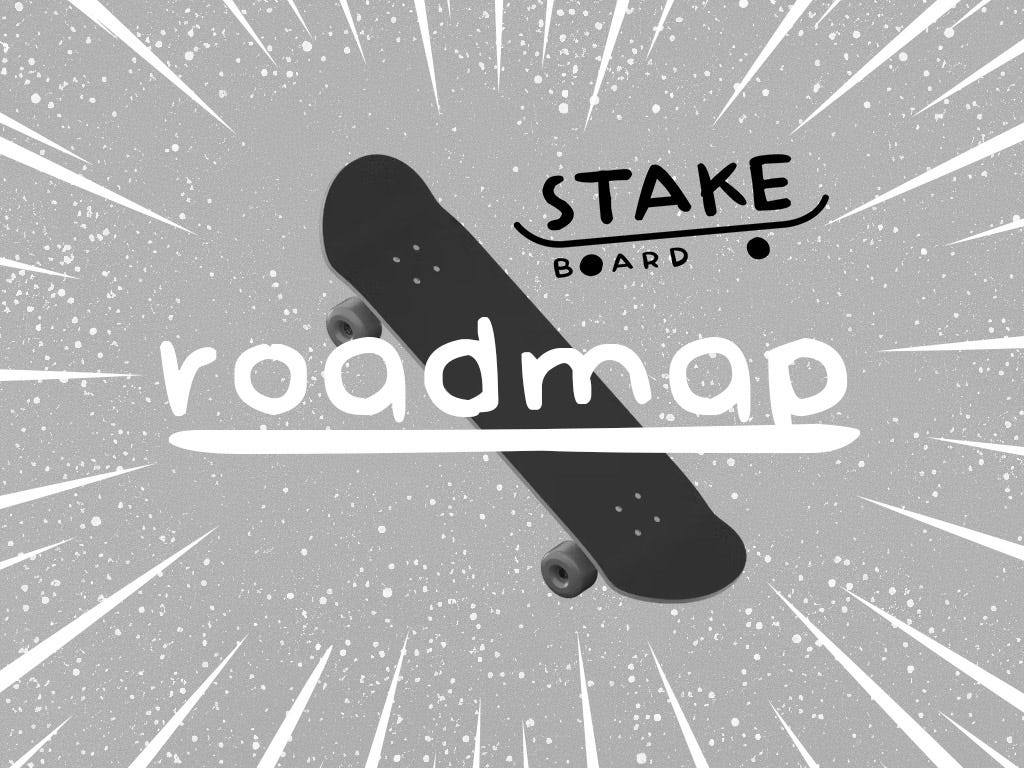 StakeBoard 🛹 Roadmap. The StakePark team is dedicated to… | by ...
