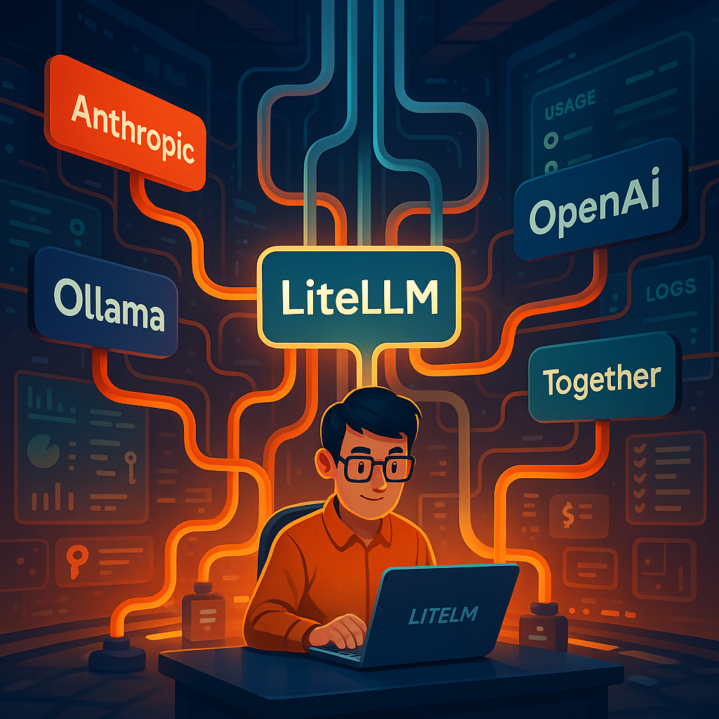 A gentle introduction to LiteLLM. Unify LLM APIs across OpenAI, Ollama… | by Tituslhy | MITB For ...