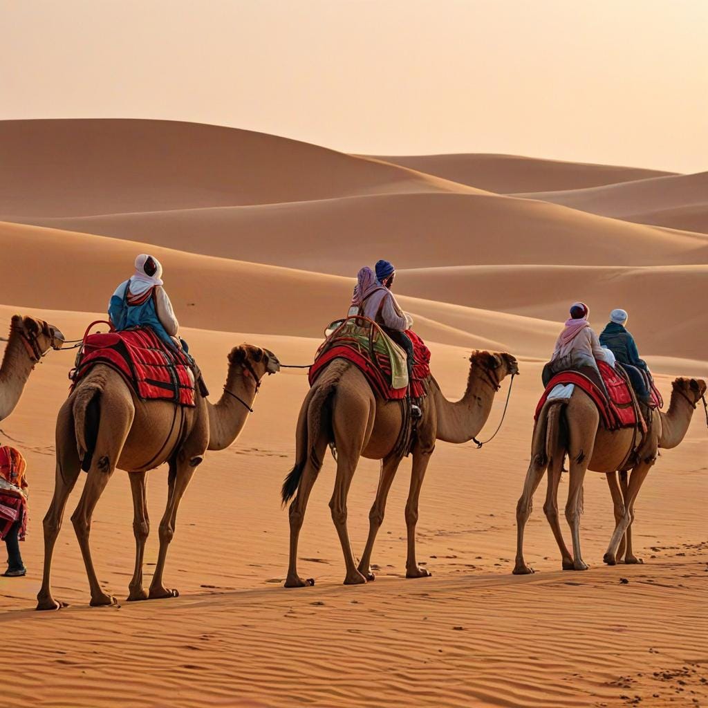 Camel Caravan with Breakfast: A Traditional Morning Adventure | by ...