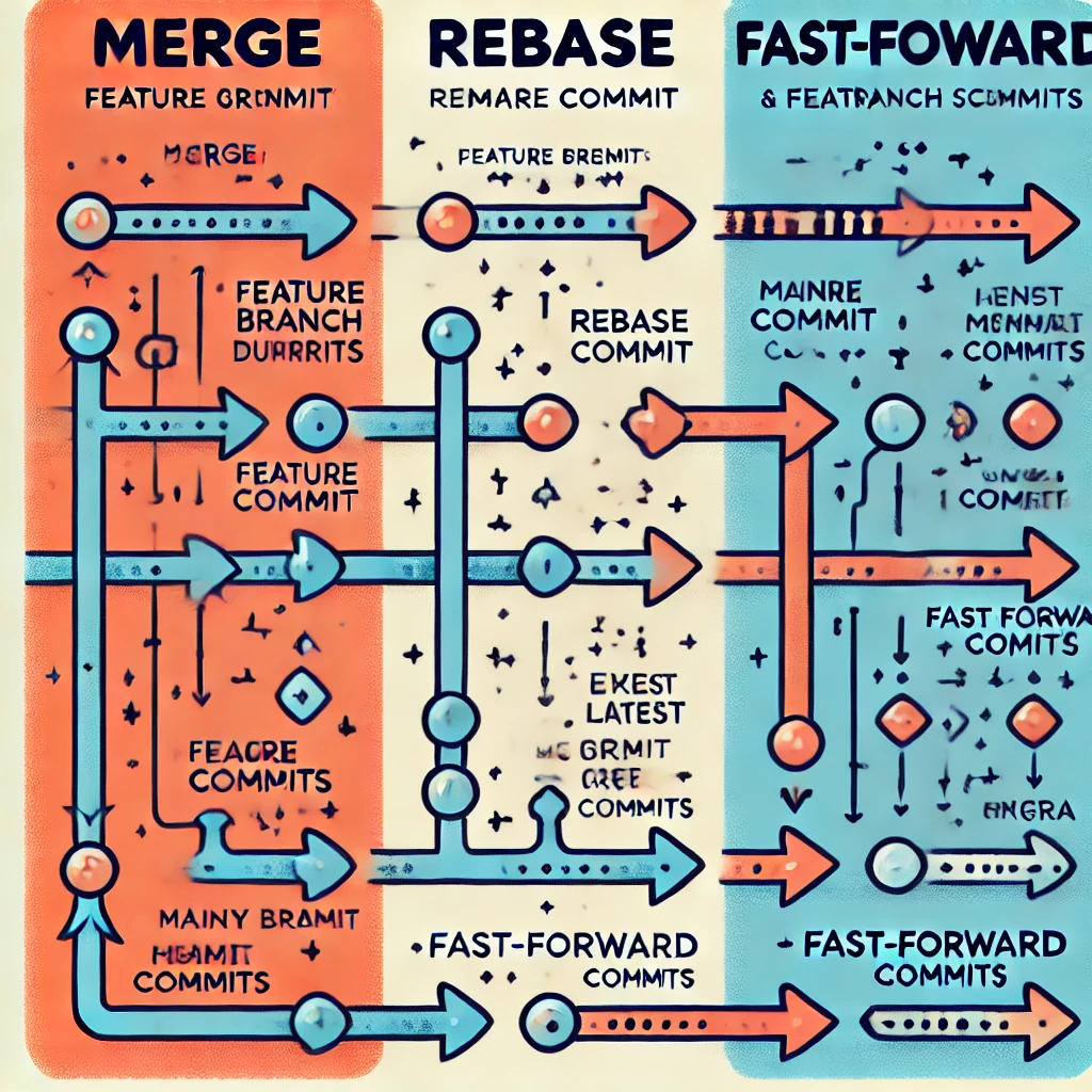 Merge vs. Rebase vs. Fast-Forward: Mastering Git Integration Strategies | by Proyash Paban Sarma ...
