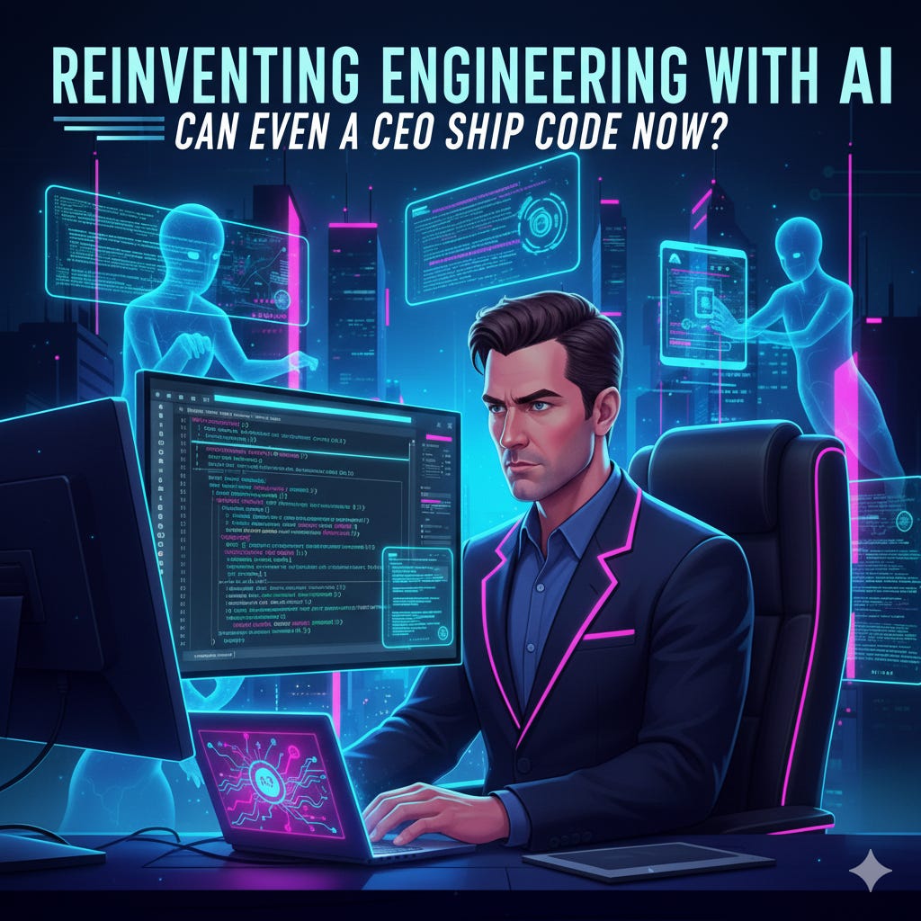 Reinventing Engineering with AI: Can Even a CEO Ship Code Now? | by ...