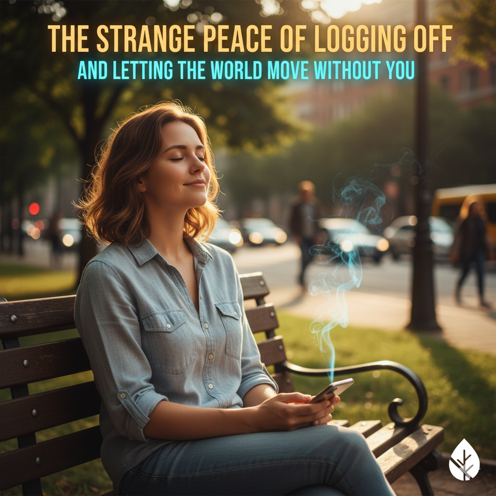 The Strange Peace of Logging Off and Letting the World Move Without You ...