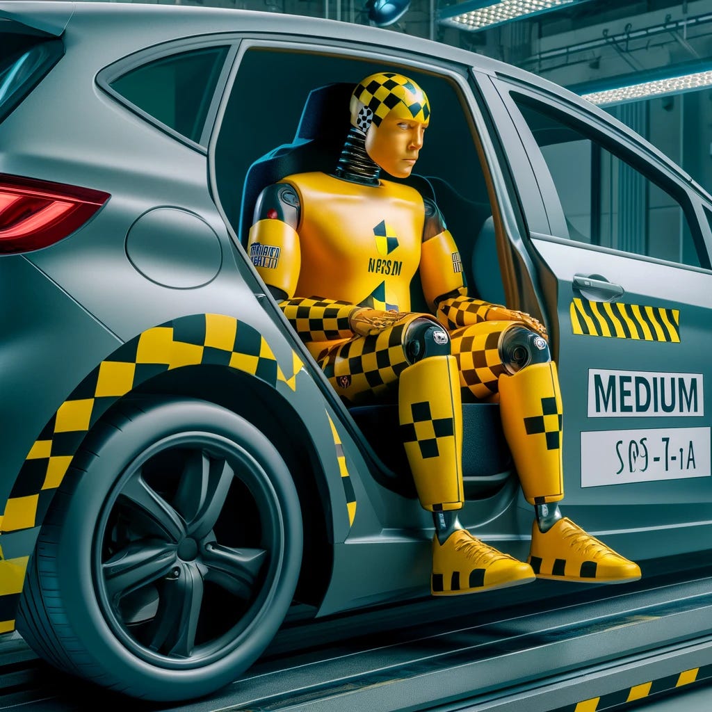 Medium Crash Test Dummy: Crash Test One | by Josh Hinton | Write A ...