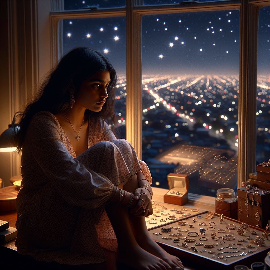 The Melody of Letting Go. Eleni sat by her window. Her thoughts… | by ...