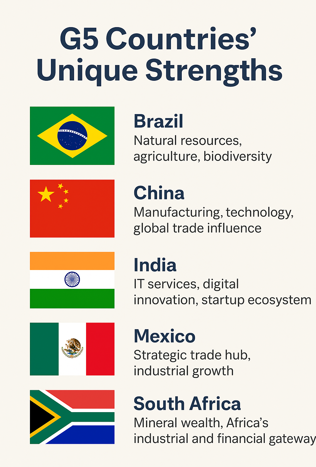 From Developing to Dominant: How G5 Countries Are Shaping Tomorrow’s ...