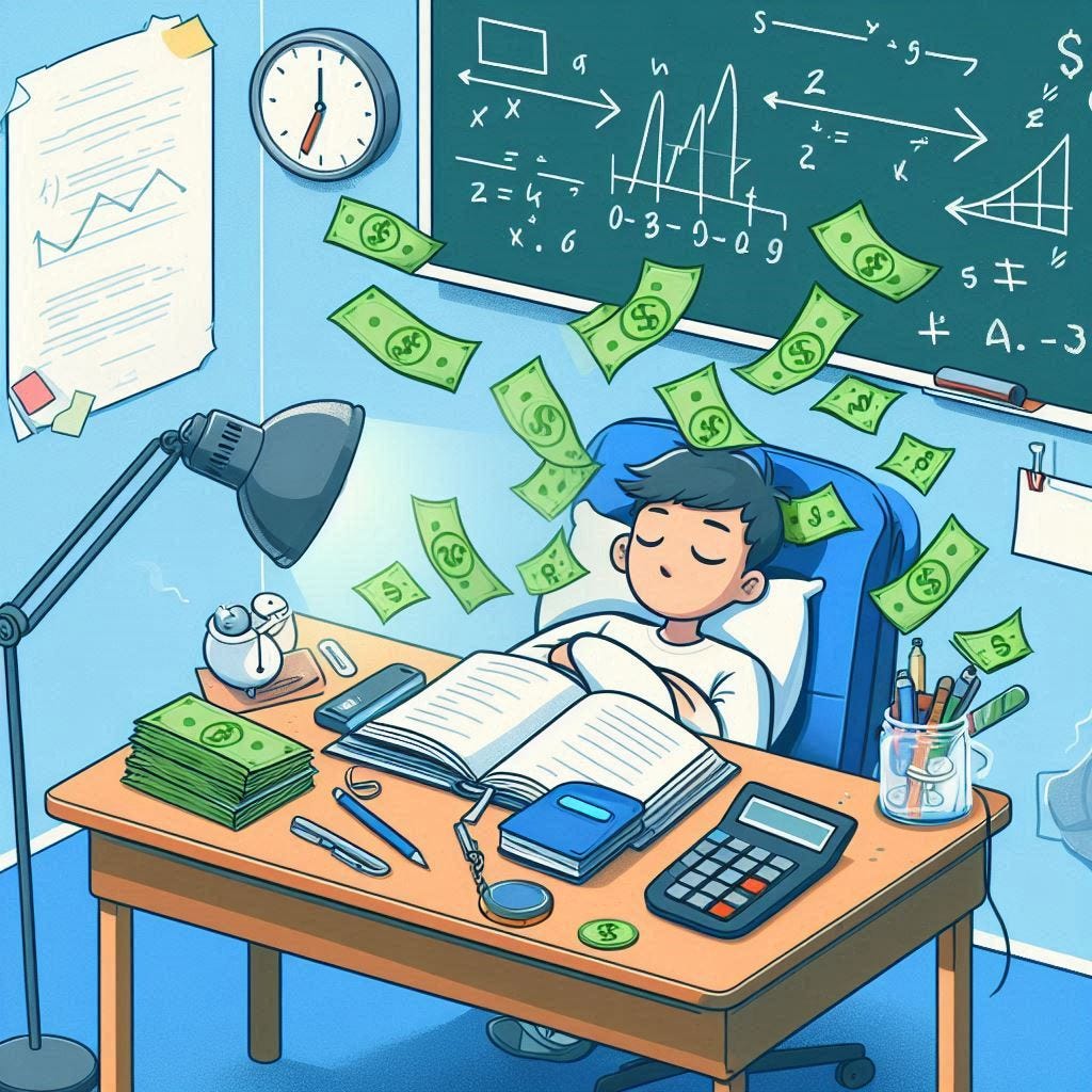 How to Make Money While You Sleep (and Still Pass Math Class) | by ...