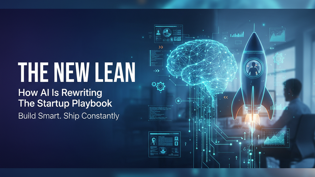 ⚙️ The New Lean: How AI Is Rewriting the Startup Playbook | by Joe ...