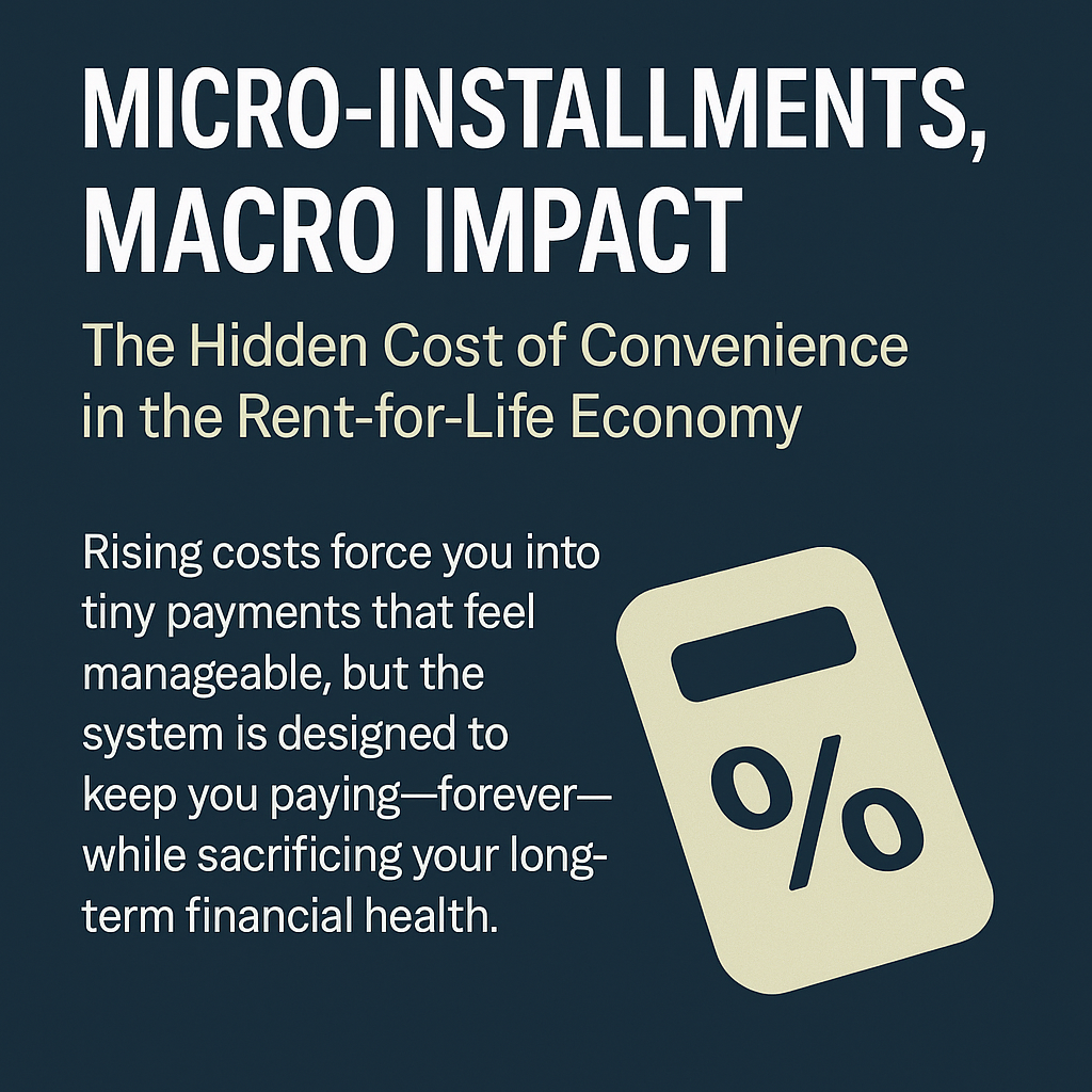 Micro-Installments, Macro Impact: | by MattLifeTech | New Writers ...