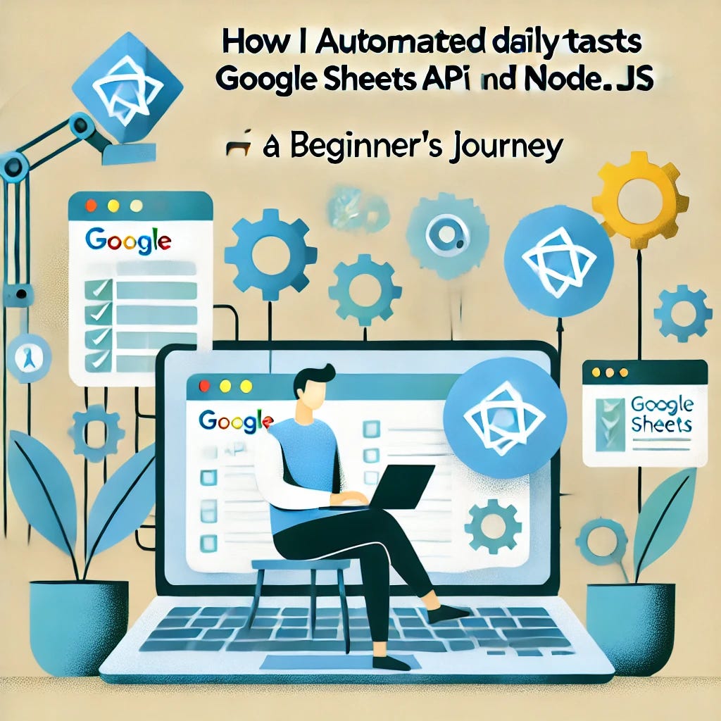 How I Automated Daily Tasks with Google Sheets API and Node.js — A ...