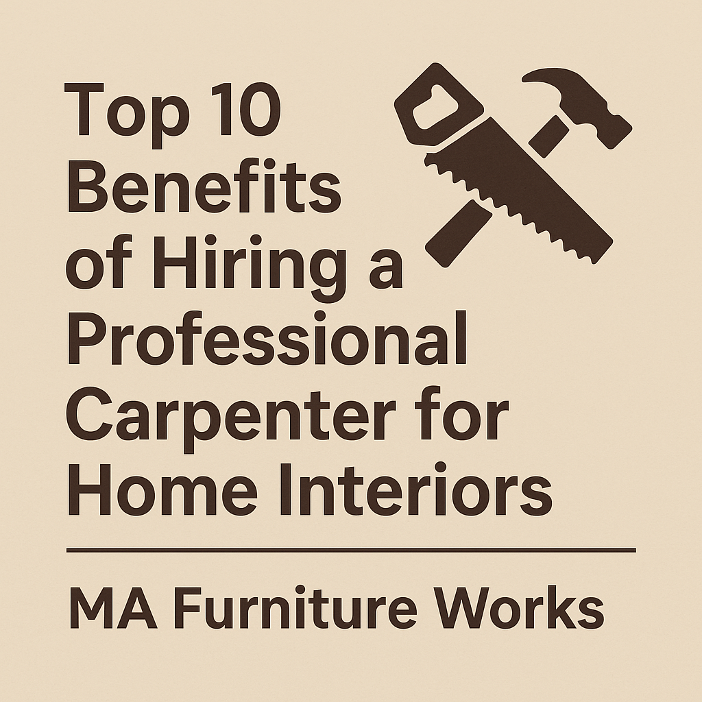 🪚 Top 10 Benefits of Hiring a Professional Carpenter for Home Interiors ...