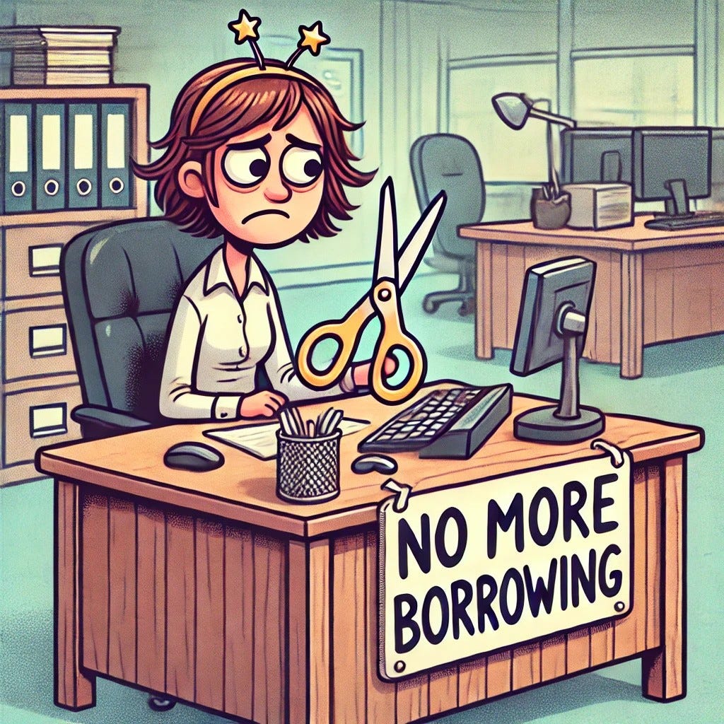 Dear Office Prisoner Diaries: Borrowing Gone Bonkers | by Surviving the Grind with Soul Unnie ...
